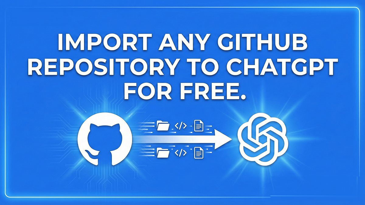 How to Import GitHub to ChatGPT For Free